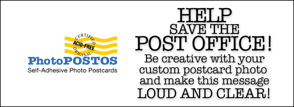 PhotoPOSTOS Self-Adhesive Postcards—Original Acid-Free pH neutral ...